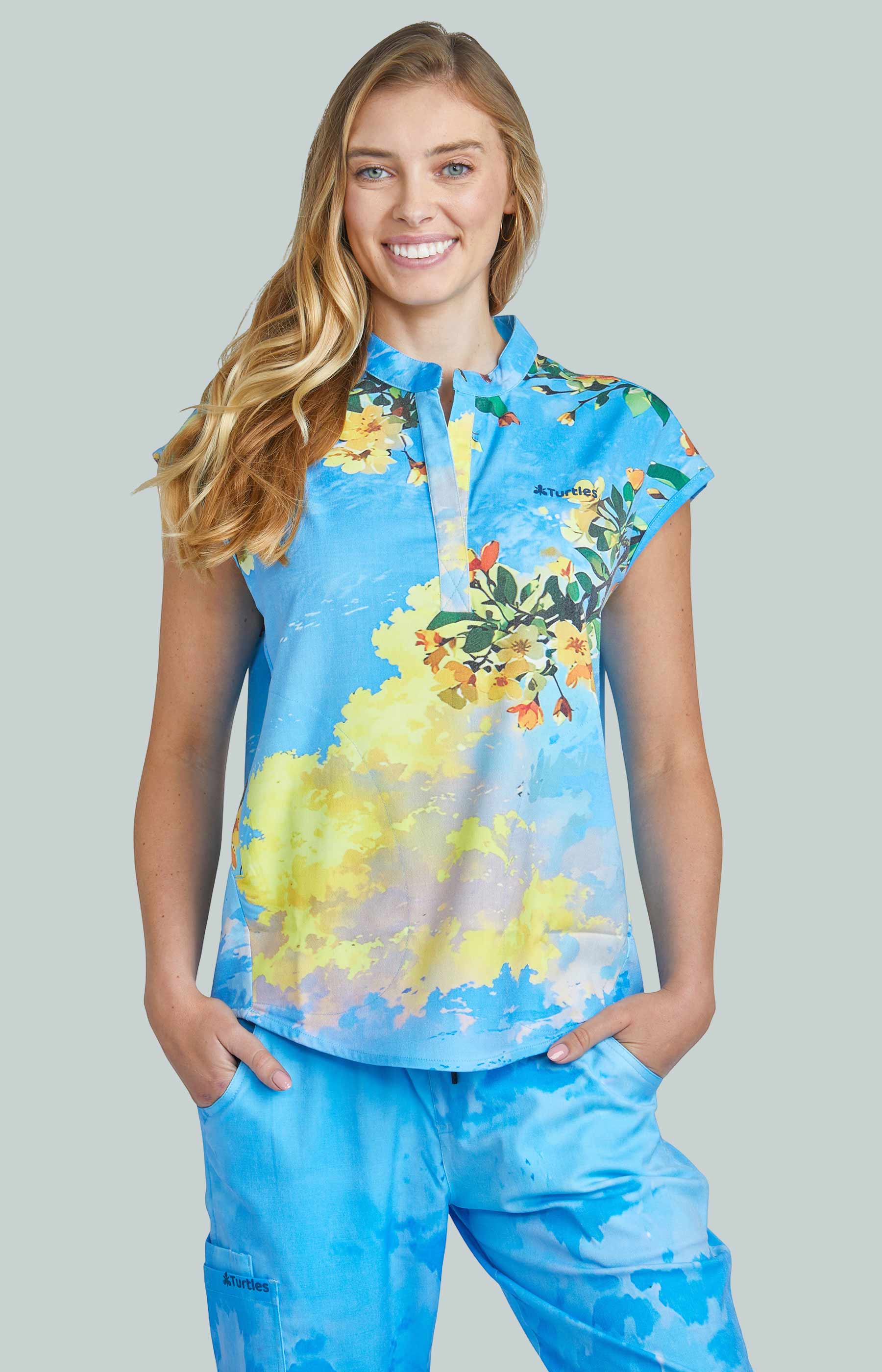 Blue Sky – Turtle Scrubs